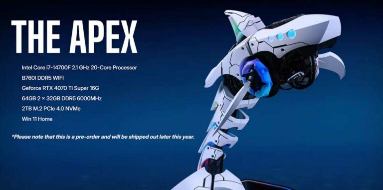 Cooler Master Shark X : un PC de collection au design unique à 6 999 ...
